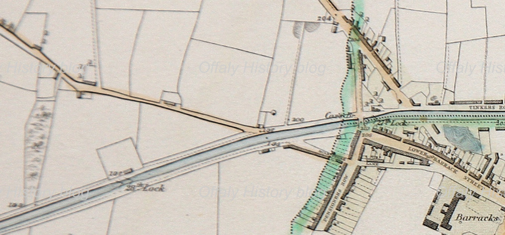 Tullamore town in 1838: based on the six-inch Ordnance map. Number 2 in ...