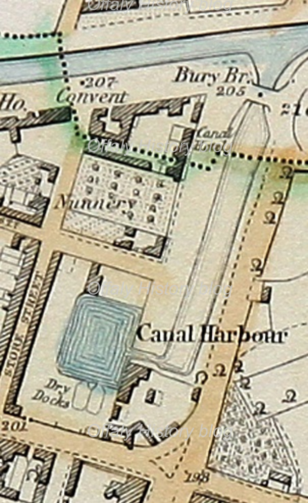 Tullamore town in 1838: based on the six-inch Ordnance map. Number 2 in ...