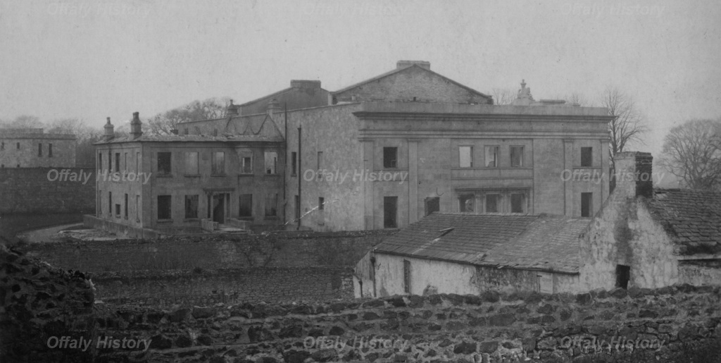The burning of Tullamore courthouse, jail and barracks by the anti ...