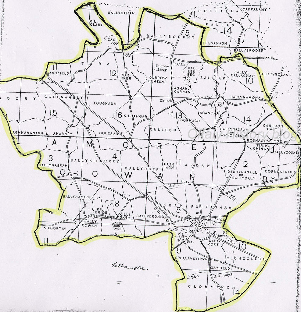 Place names in the parish of Kilbride, Tullamore, County Offaly: no.1 ...