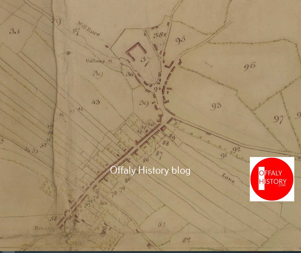 A map of the Philipstown/Daingean Estate of the fourth Viscount ...