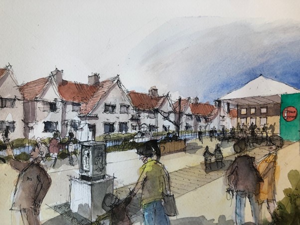 4 A Canalside Idyll: the Tullamore canal quarter of the future. From ...