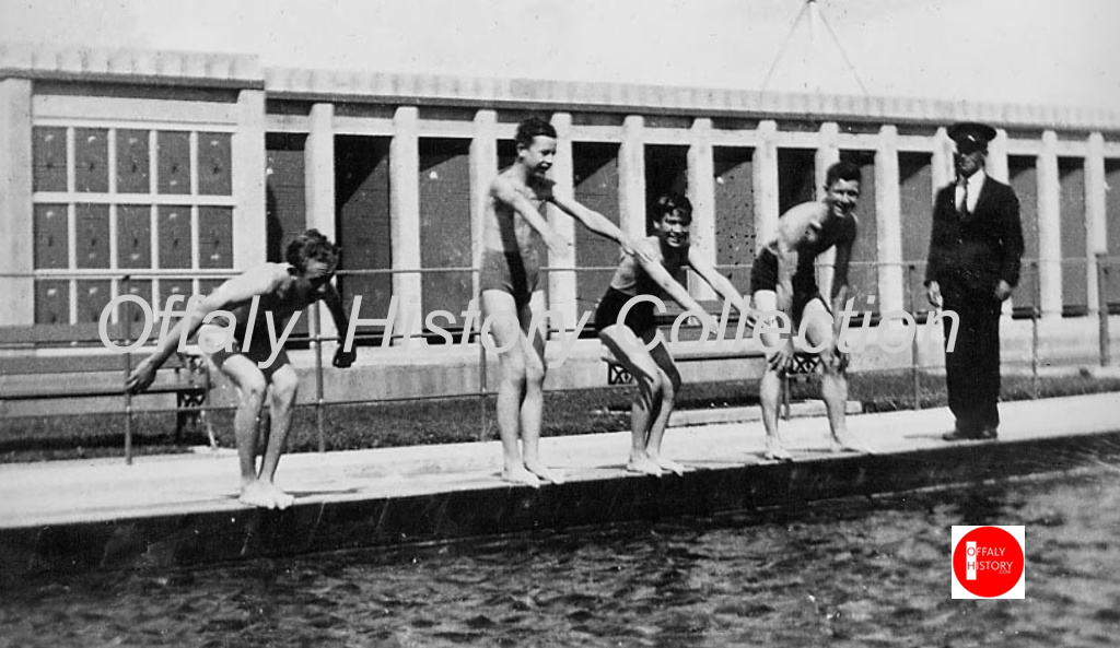 Swimming pool opened in Tullamore in 1938 together with O’Molloy Street ...