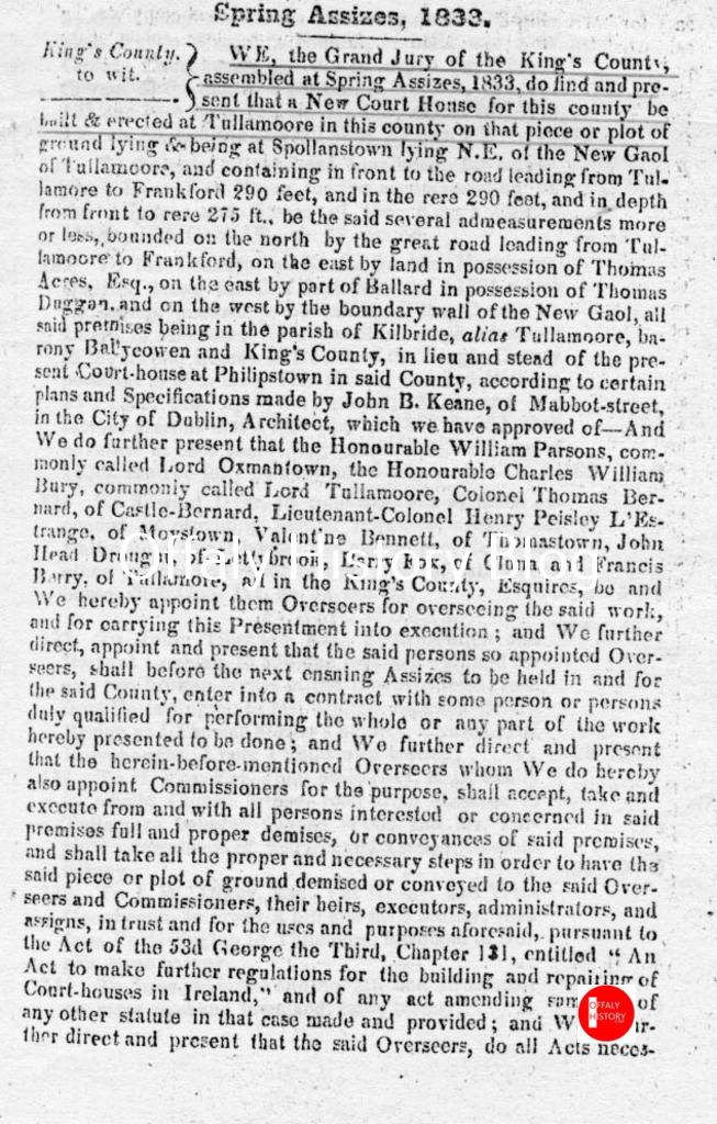 10 The architectural history of Tullamore courthouse and its setting in ...