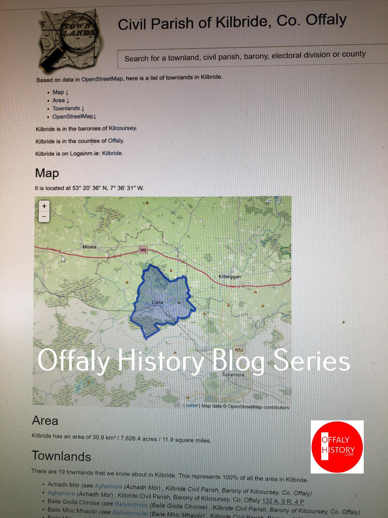 John O’Donovan recounts legends of Saint Brigid in the Offaly volume of ...